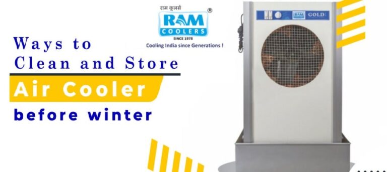 CLEANING AND STORING YOUR AIR COOLER BEFORE WINTER - Ram Coolers