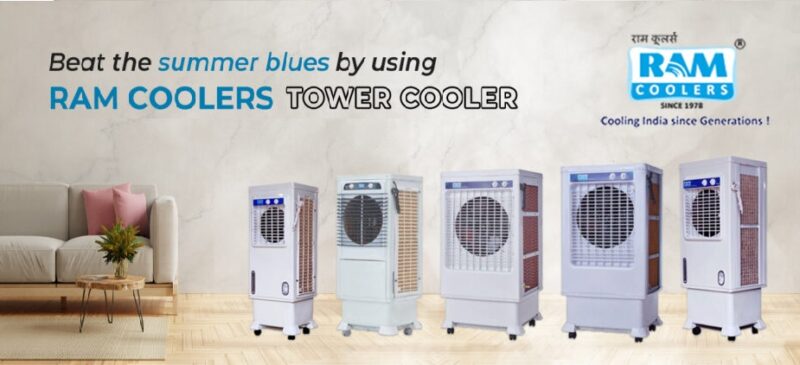 BEAT THE SUMMER BLUES BY USING RAM COOLERS TOWER COOLER - Ram Coolers